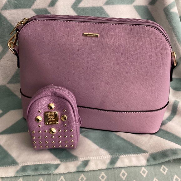 Bags | Lovevook Crossbody Lavender Bag Additional Mini Book Bag | Poshmark